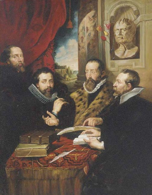 Peter Paul Rubens | The four philosophers | MutualArt