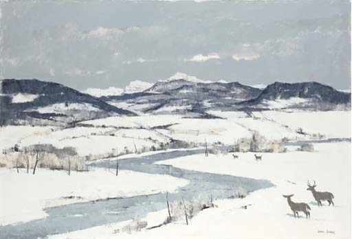 Paul Sample | The Silent Country #2, The River | MutualArt