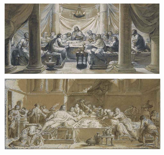 Jean Bardin | 2 Works: Sacrements: L'Eucharistie et la Pénitence (1781 ...