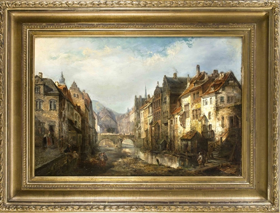 Peter Joseph Minjon | Düsseldorfer Landschaftsmaler | MutualArt