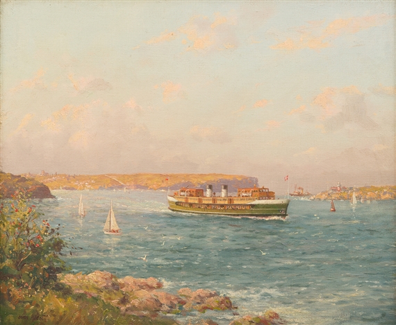 John Charles Allcot | Sydney Scene | MutualArt