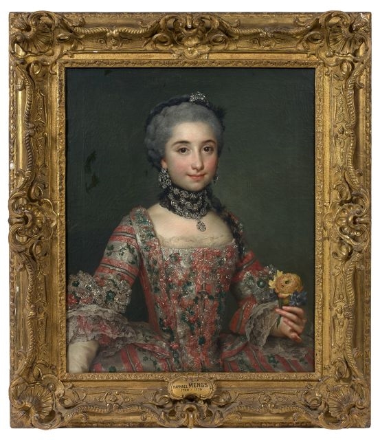 Anton Raphael Mengs | Portrait de Isabel Parreño Arce, Ruiz de Alcaron ...
