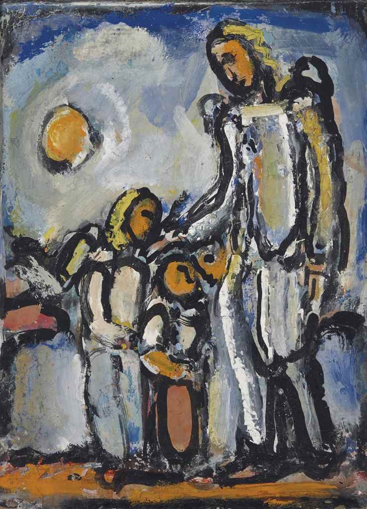Georges Rouault | L'Ange Gardien (1946) | MutualArt