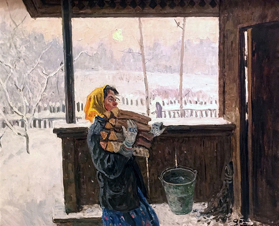 Aleksei & Sergei Tkachev | Winter (1990) | MutualArt