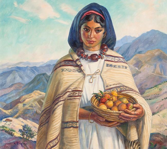 Louis John Endres | FEMME AU PANIER | MutualArt