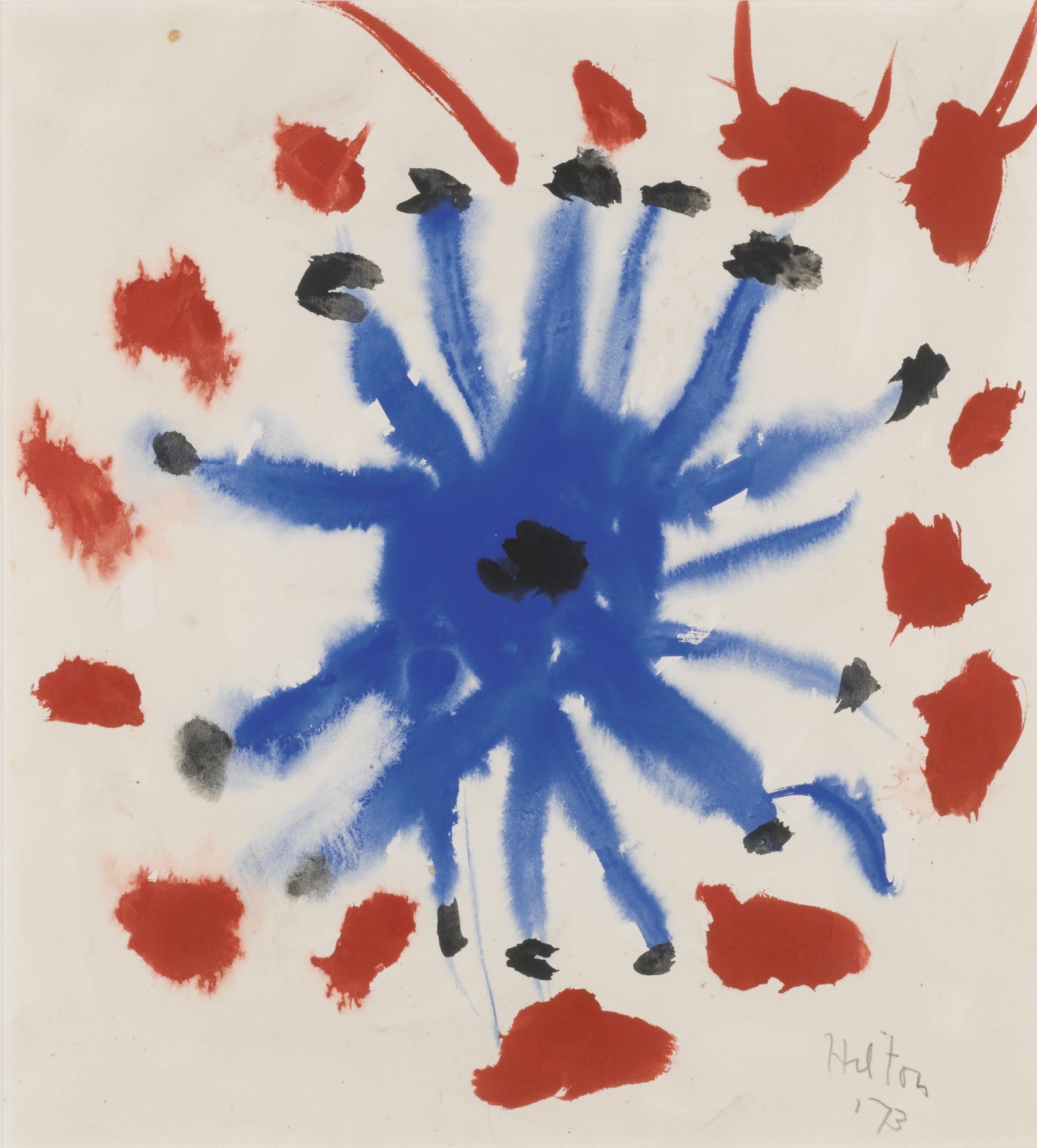 Roger Hilton | Untitled 1973 (1973) | MutualArt