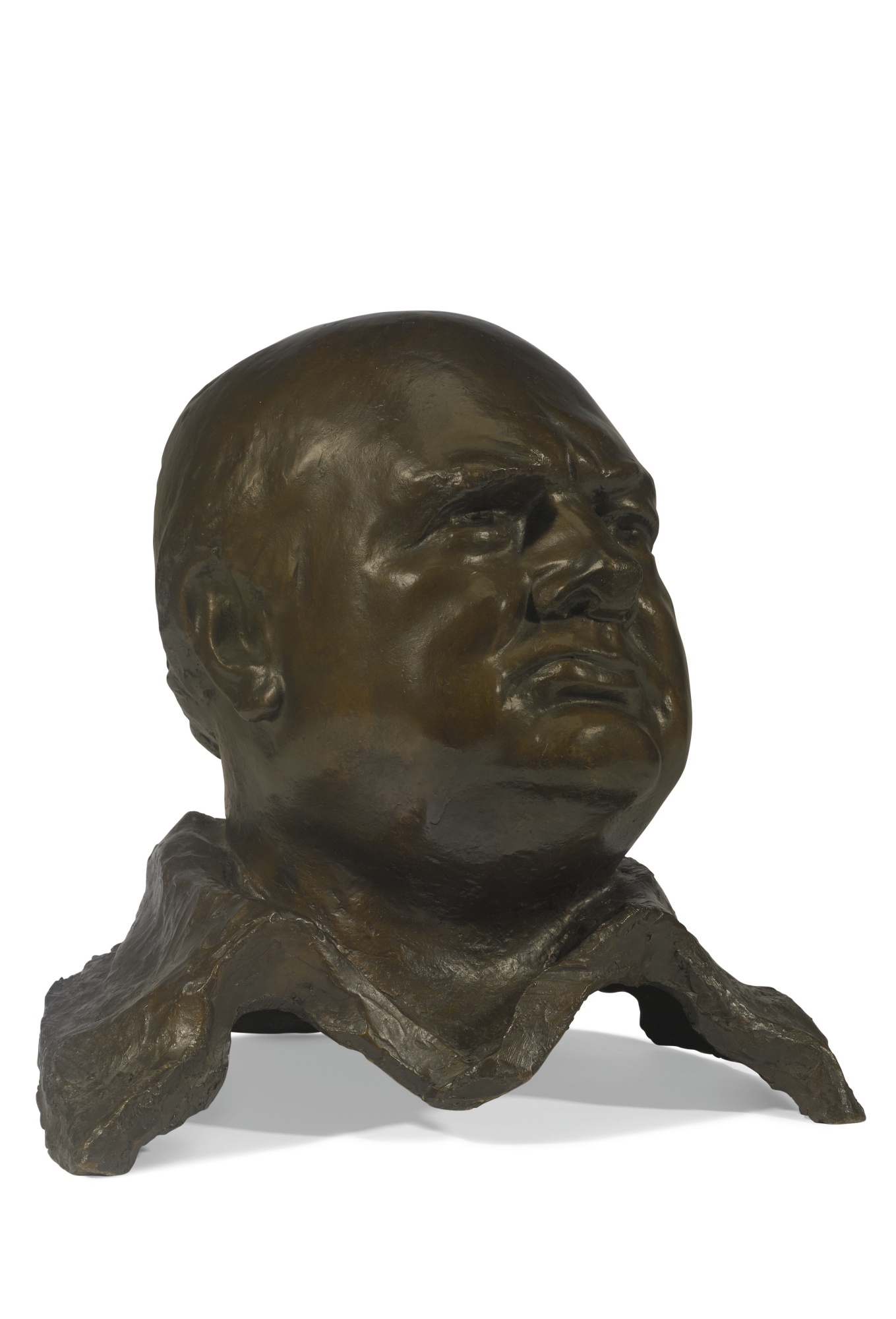 Oscar Nemon | BUST OF WINSTON CHURCHILL (1960s) | MutualArt