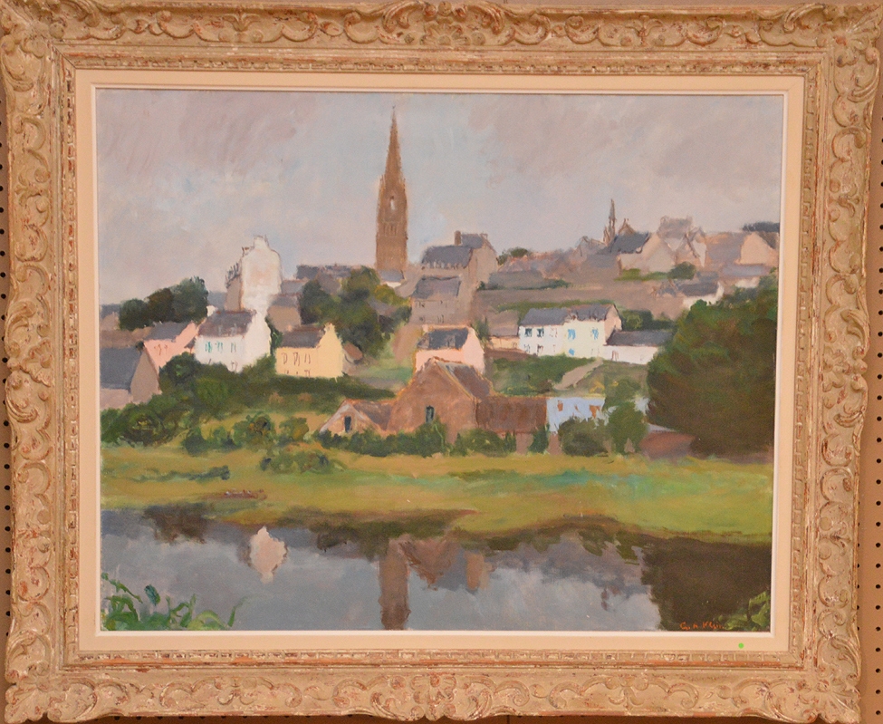 Georges Andre Klein | Landscape-Pont Croix | MutualArt