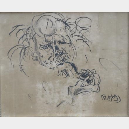 Affandi | Self Portrait (1969) | MutualArt