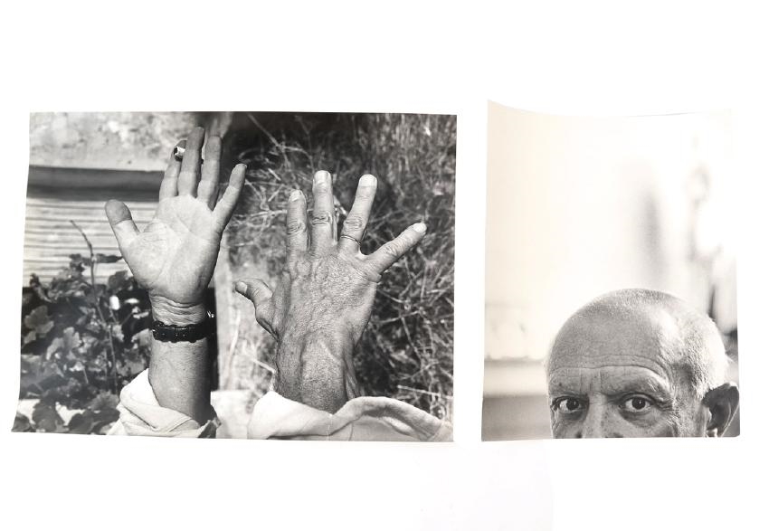 André Villers | Depicting Pablo Picasso in the 1950's holding a gun ...