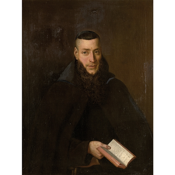 French School, 18th Century | Portrait of a Capuchin monk | MutualArt