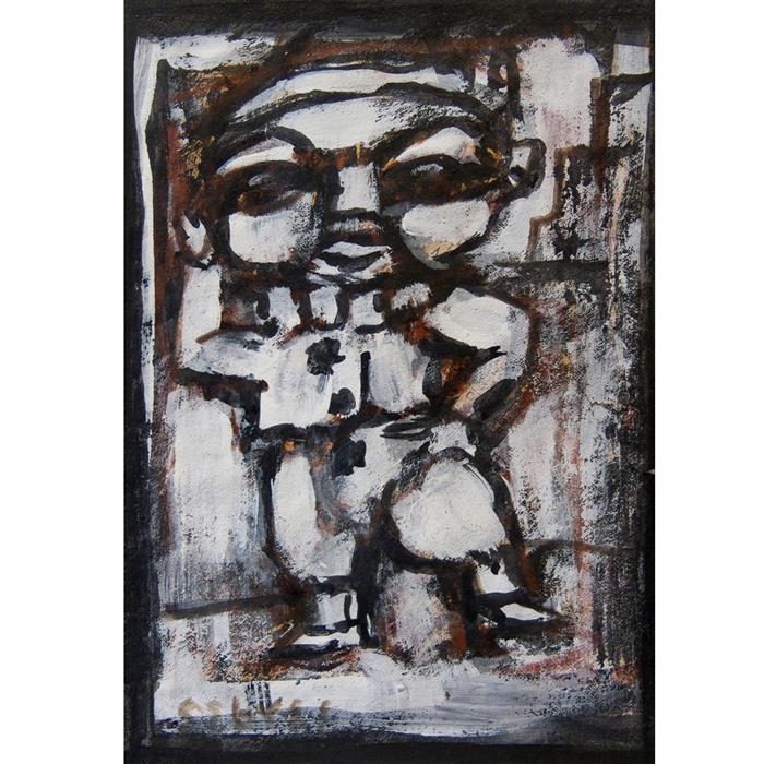 Charles Sebree | Untitled (Saltimbanque) | MutualArt