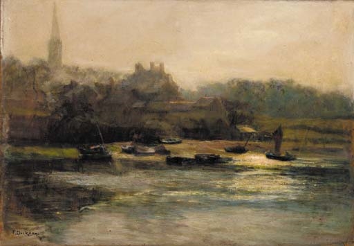 Frank Dickson | East wind effect on the Dee | MutualArt