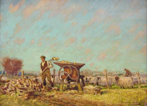 James Hamilton Mackenzie | Winter Feeding | MutualArt