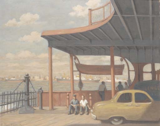 Fermin Rocker | Staten Island Ferry (1974) | MutualArt