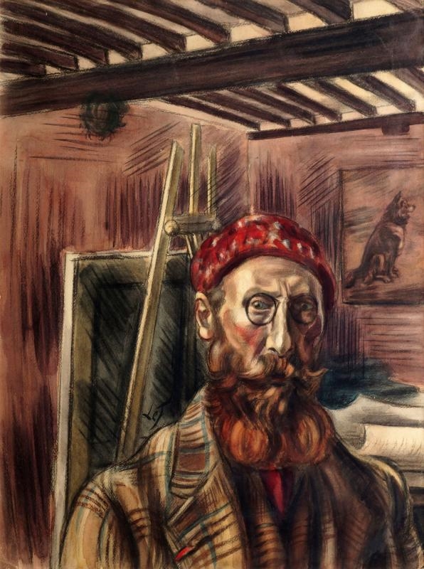 Henri Le Fauconnier | Self-portrait (Circa 1933) | MutualArt