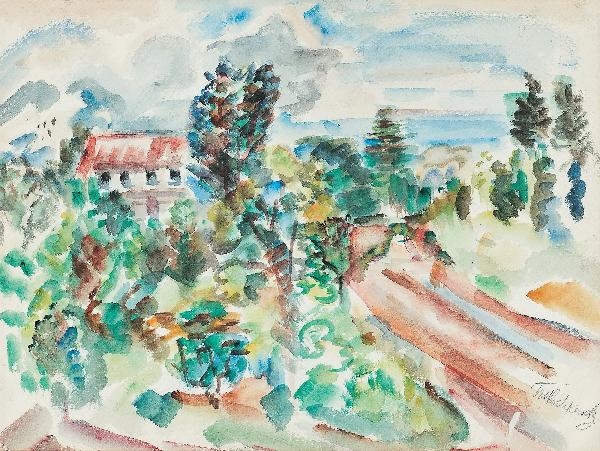 Mark Rothko | Hillside Landscape | MutualArt