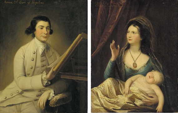 David Martin | Portrait of James, 3rd Earl of Hopetoun (1741-1817 ...
