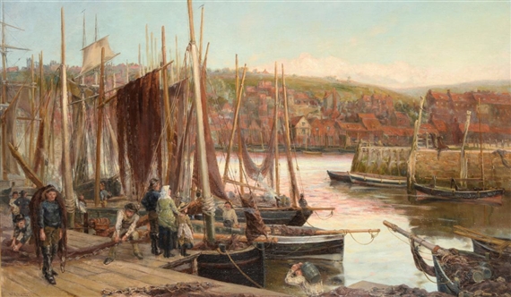 William A. Waite | Whitby Harbour | Compare similar artworks | MutualArt