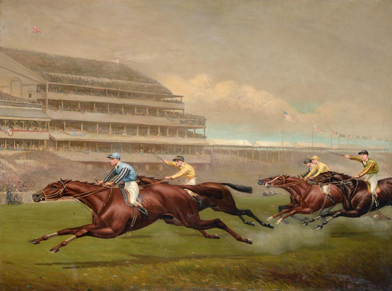 George R. Leftwich | Jeddah's Derby (1898) | MutualArt