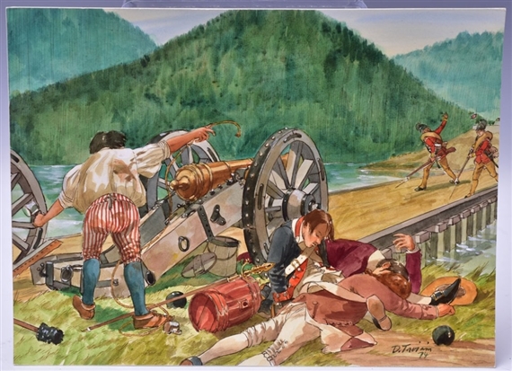 Don Troiani | 9 Works: Revolutionary War Scenes | MutualArt