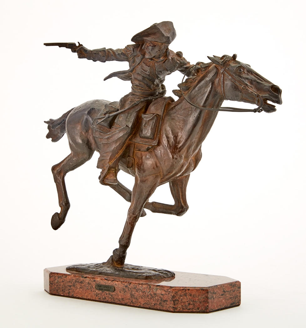 Harry Jackson | Pony Express III (1980) | MutualArt