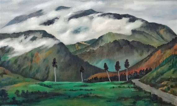 Leo Bensemann | Karamea Bluff | MutualArt