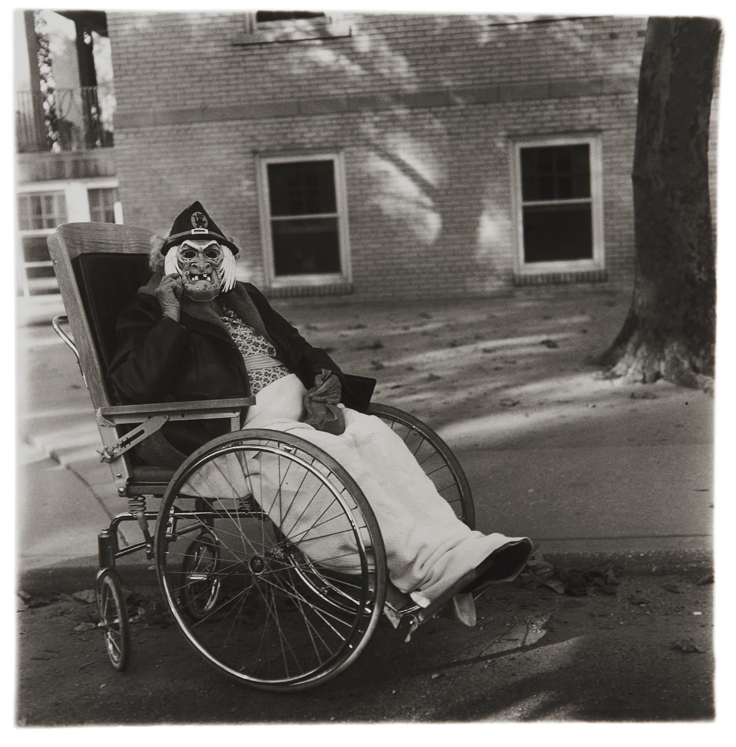 Diane Arbus | A Young Waitress at a Nudist Camp, N.J | MutualArt