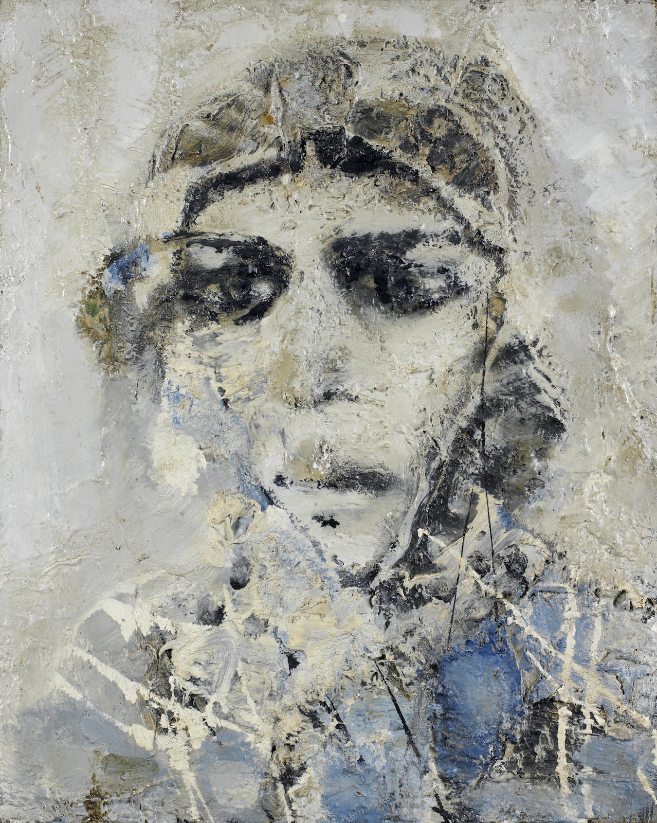 Mohammed Issiakhem | Portraite de femme | MutualArt