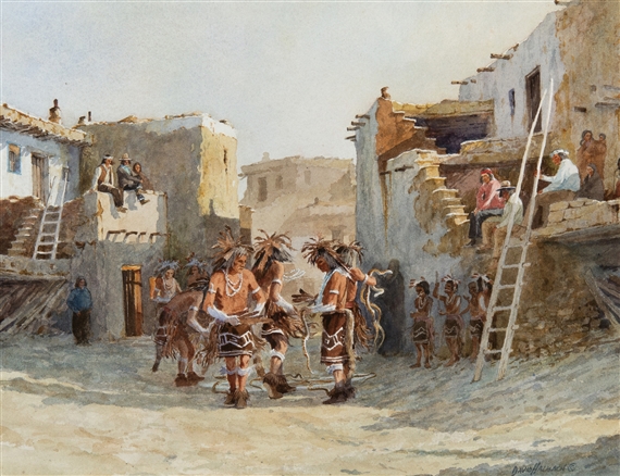 David Halbach | Pueblo Ceremony | MutualArt