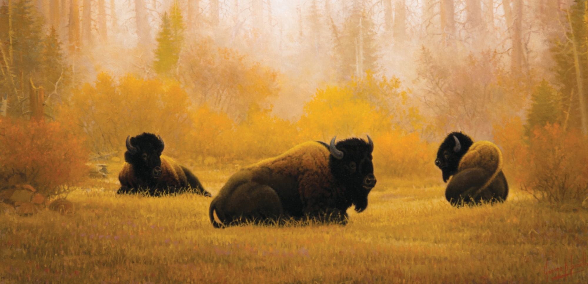 George D. Smith | Autumn Content (2015) | MutualArt