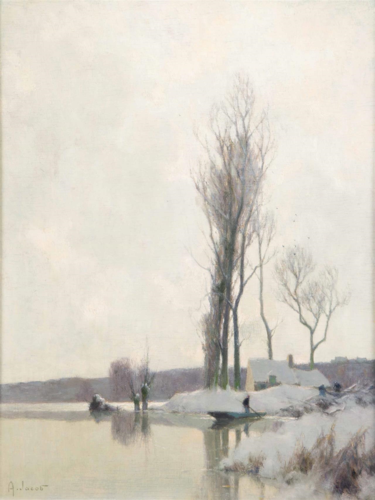 Alexandre Jacob | Animated lake landscape | MutualArt