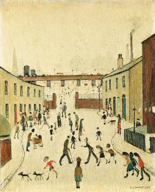 Laurence Stephen Lowry | Lowestoft Harbour (1947) | MutualArt