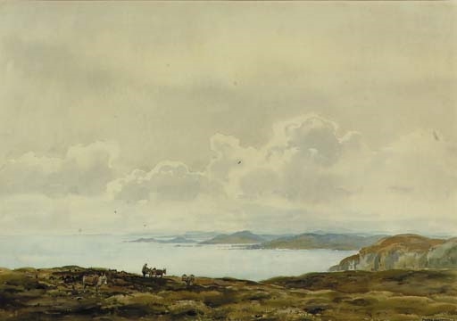 Frank Egginton | Sheephaven and Melmore Head, from Horn Head, Co ...