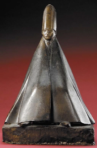 Giacomo Manzù | Cardinale seduto (1955) | MutualArt