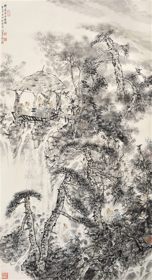 Wang Mingming | PAVILION IN MOUNTAINS (2004) | MutualArt