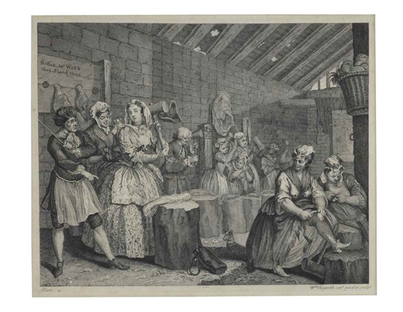 William Hogarth | Set of 6 Works: The Harlot's Progress (1732) | MutualArt