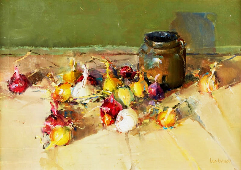 Bye Bitney | Still Life with Onions | MutualArt