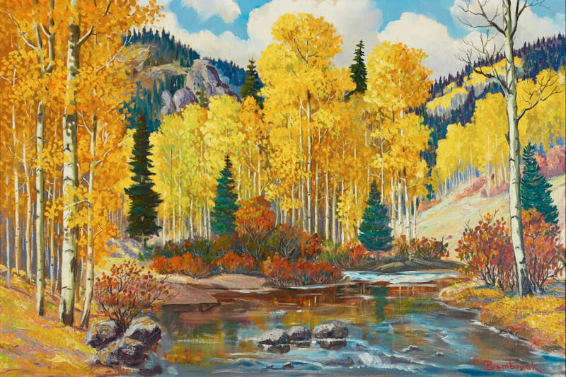 Walter Bambrook | Sandia Mountains | MutualArt