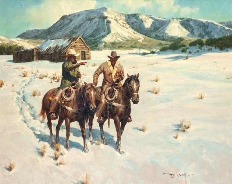 Gary Niblett | The Winter Cabin | MutualArt