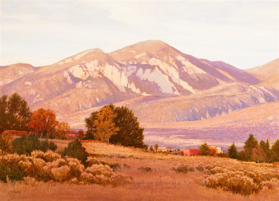 Tony Eubanks | Sangre de Cristos, Evening Light | MutualArt