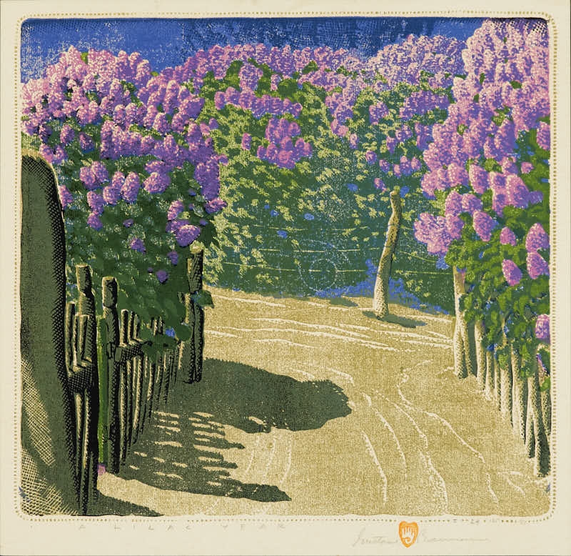 Gustave Baumann | A Lilac Year | MutualArt