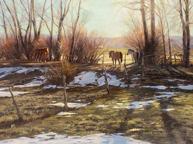 Valoy Eaton | West of the Gorge (1981) | MutualArt