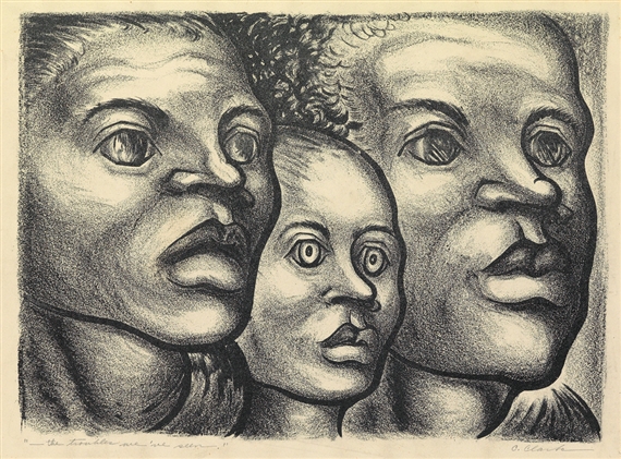 Claude Clark | The Troubles We Have Seen (1940) | MutualArt