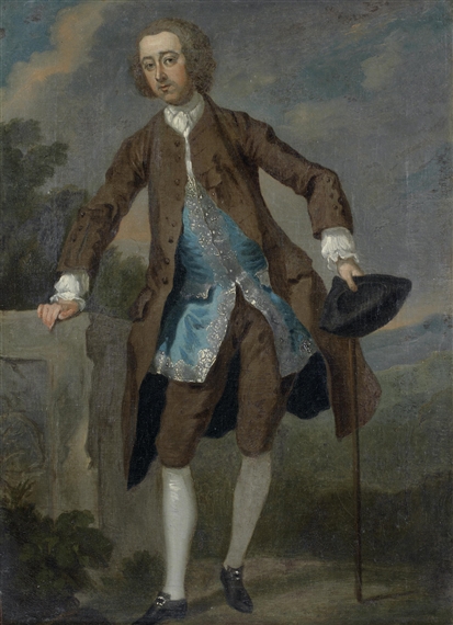 William Hogarth | Portrait of Gustavus Hamilton | MutualArt