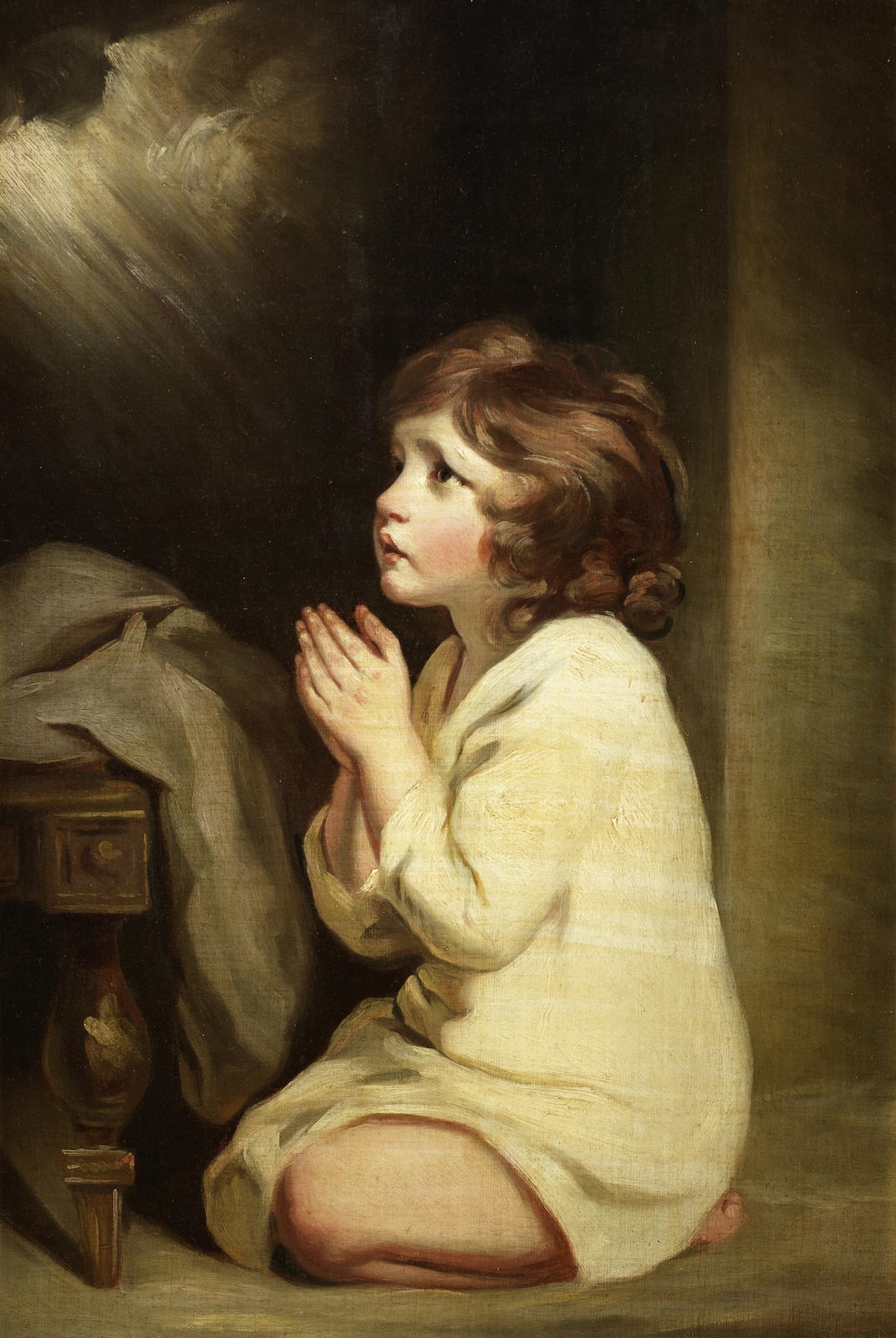 Sir Joshua Reynolds | The Infant Hercules strangling serpents | MutualArt