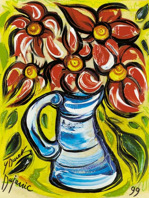 Isabelle Duret-Dujarric | Dahlias (1999) | MutualArt