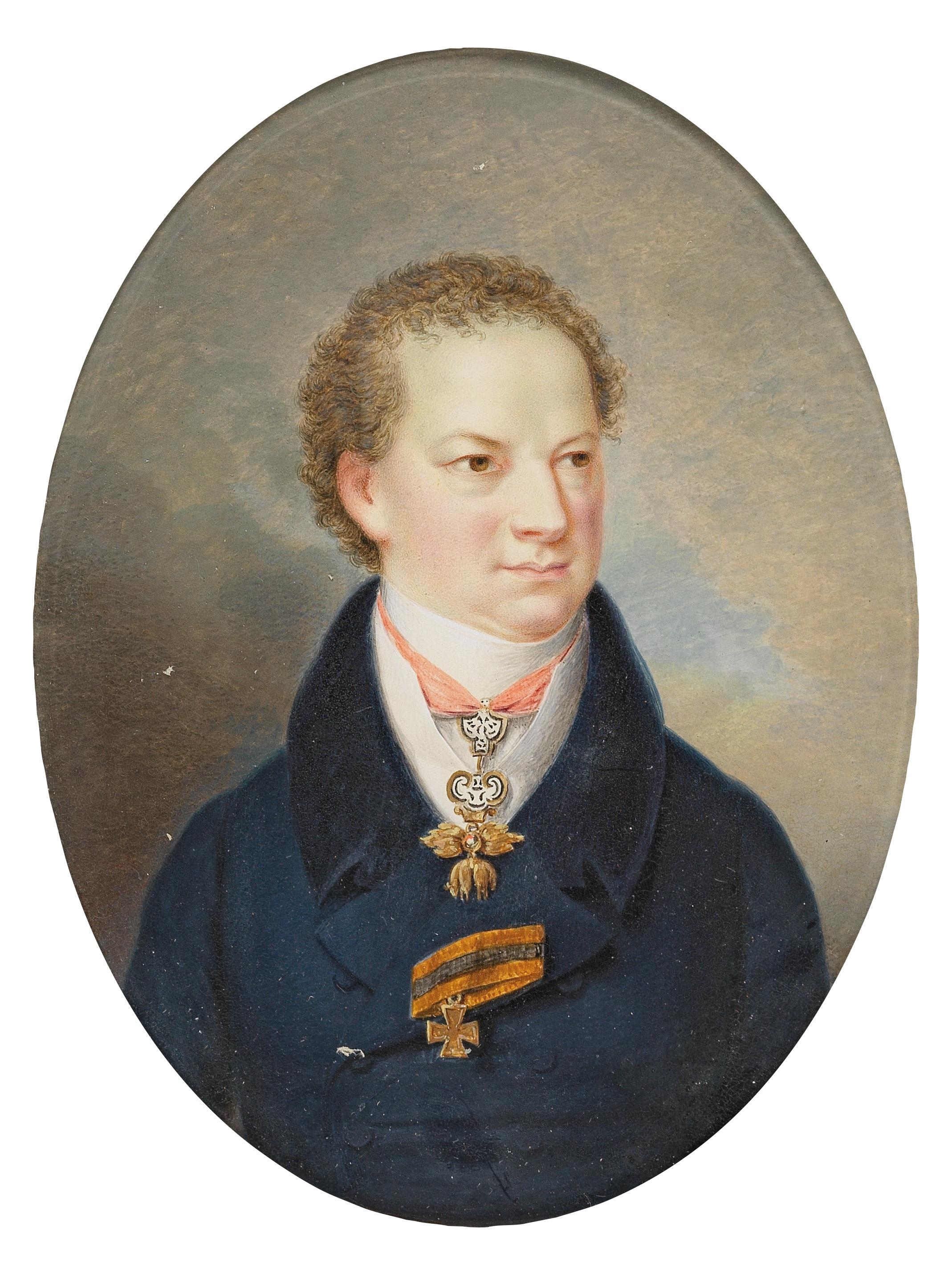 Austrian School, 19th Century | A portrait of a gentleman with the ...