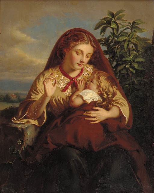 Samuel Baruch Halle | A mother's joy | MutualArt
