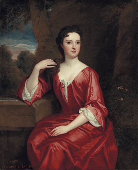 Godfrey Kneller | Portrait of Lady Elizabeth Harley, Marchioness of ...